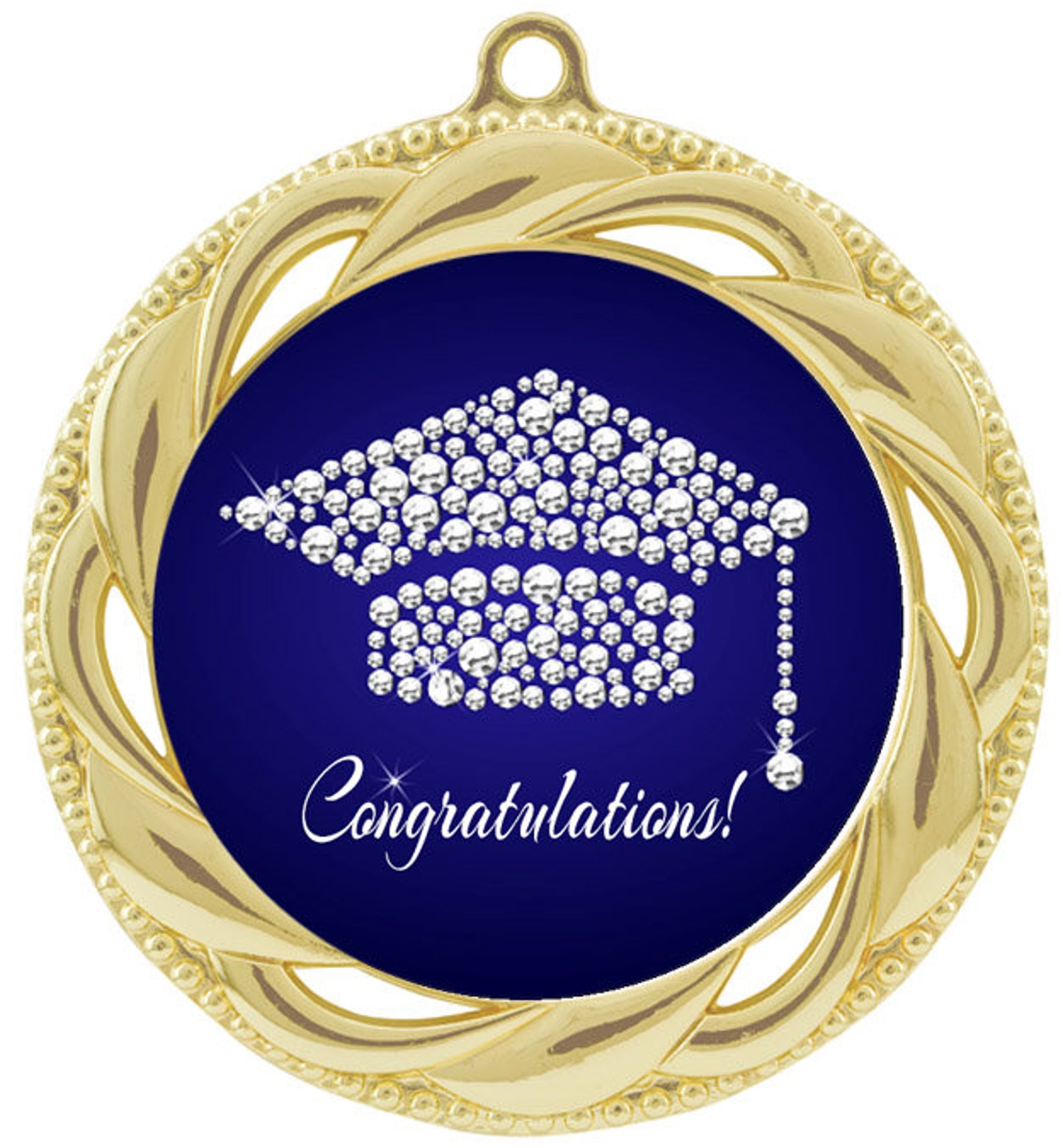 Graduation Theme Medal. Choice of 7 Designs. Includes Free Neck Ribbon ...