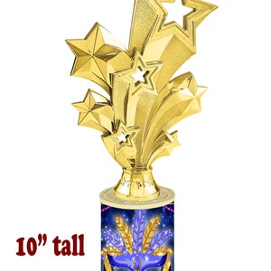 Mardi Gras Trophy. Great Trophy for Any Event, Competition, Party ...