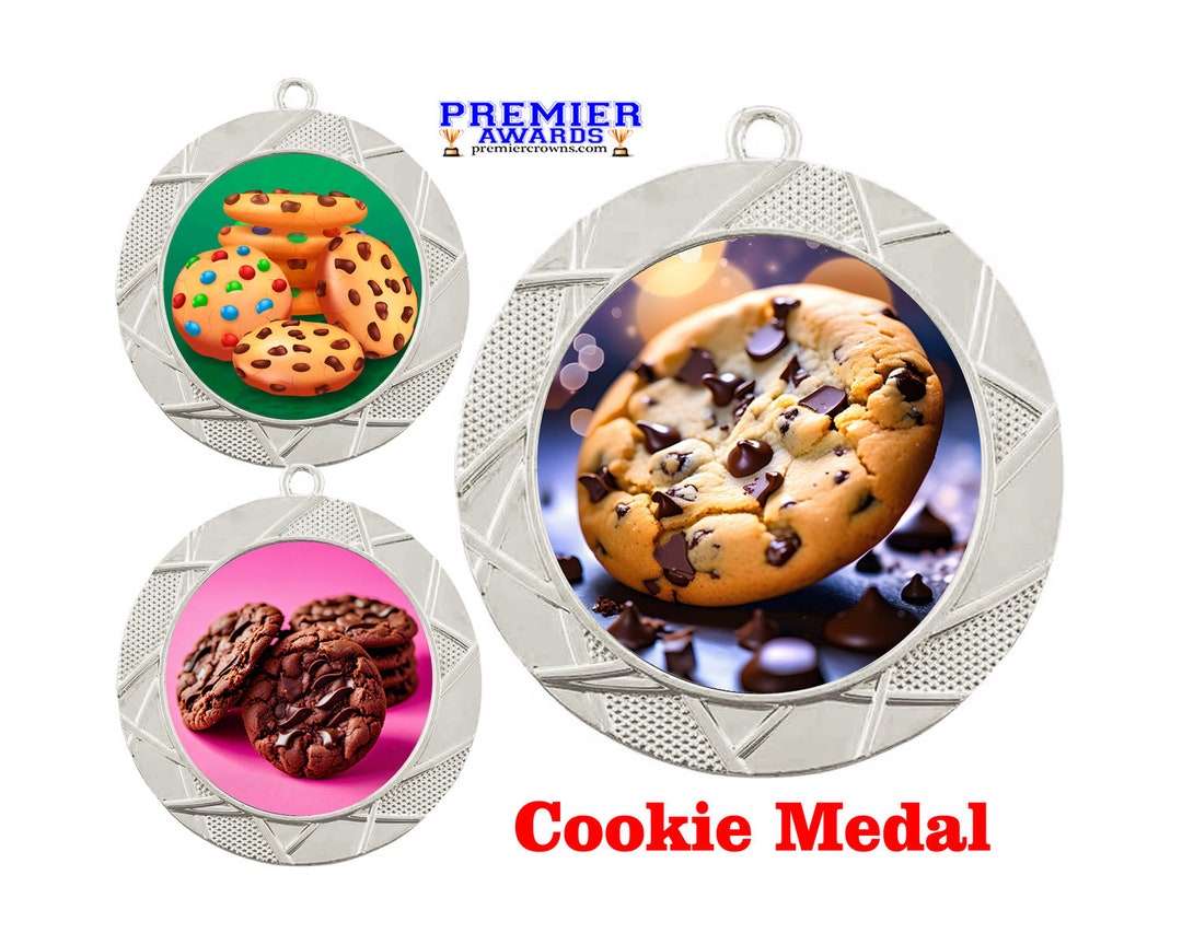 Medal With Choice of Cookie Insert. Great for Your Baking Contests ...