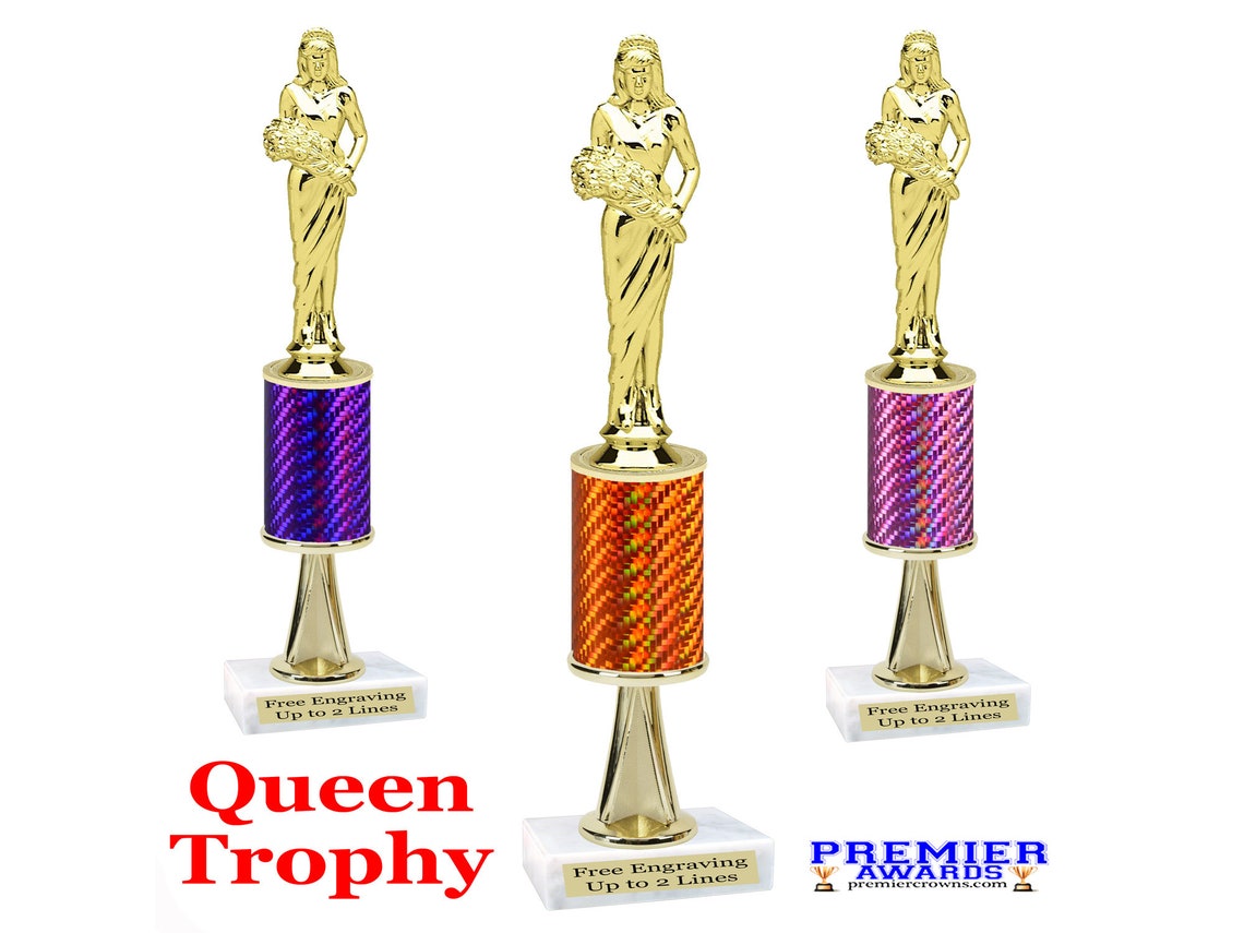 Queen Trophy. Great for pageants recitals schools | Etsy