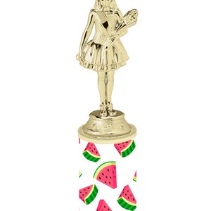 Watermelon Theme Trophy With Choice of Figure. Great for Your Eating ...