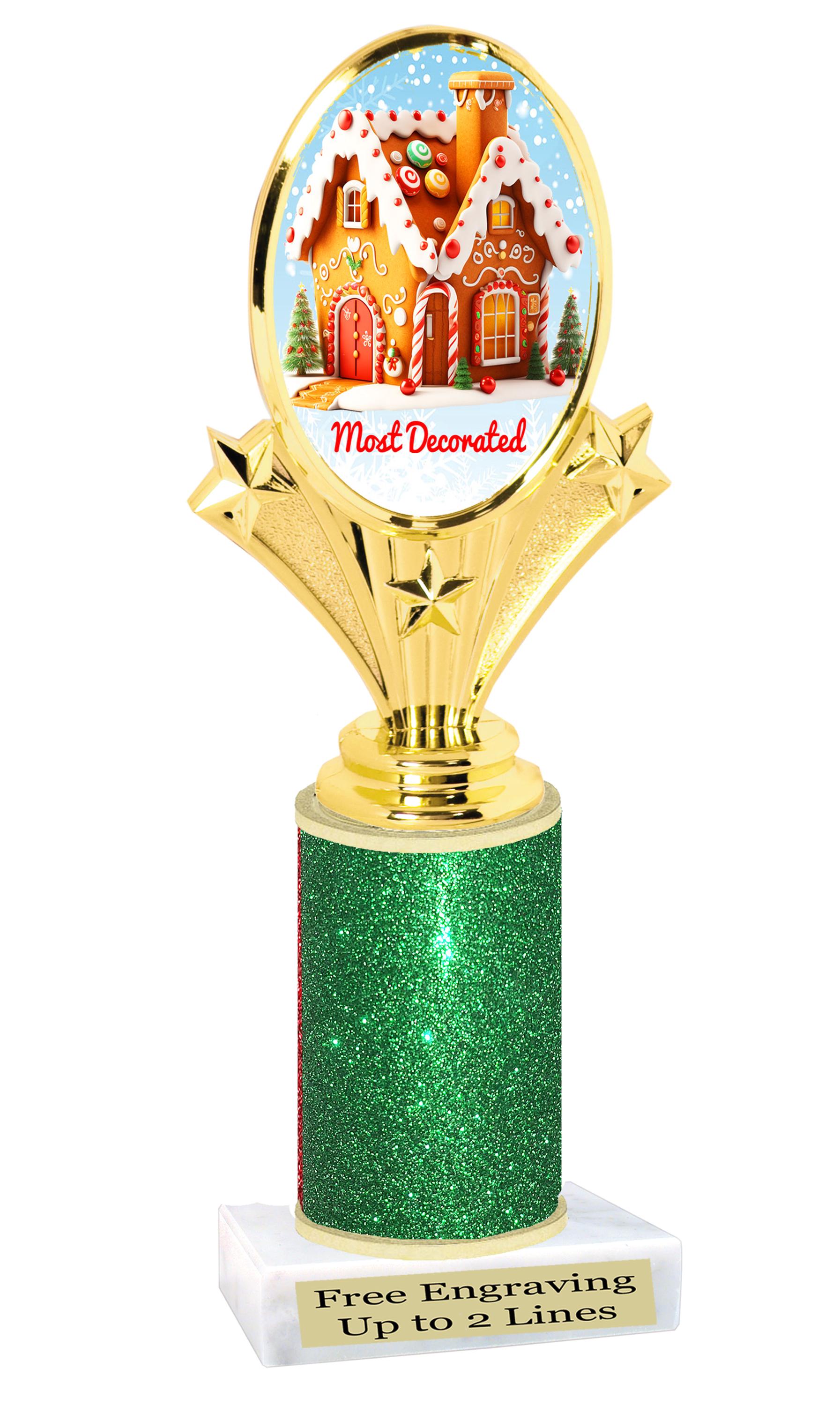Gingerbread House Contest Trophy. Great for Your Gingerbread Decorating ...