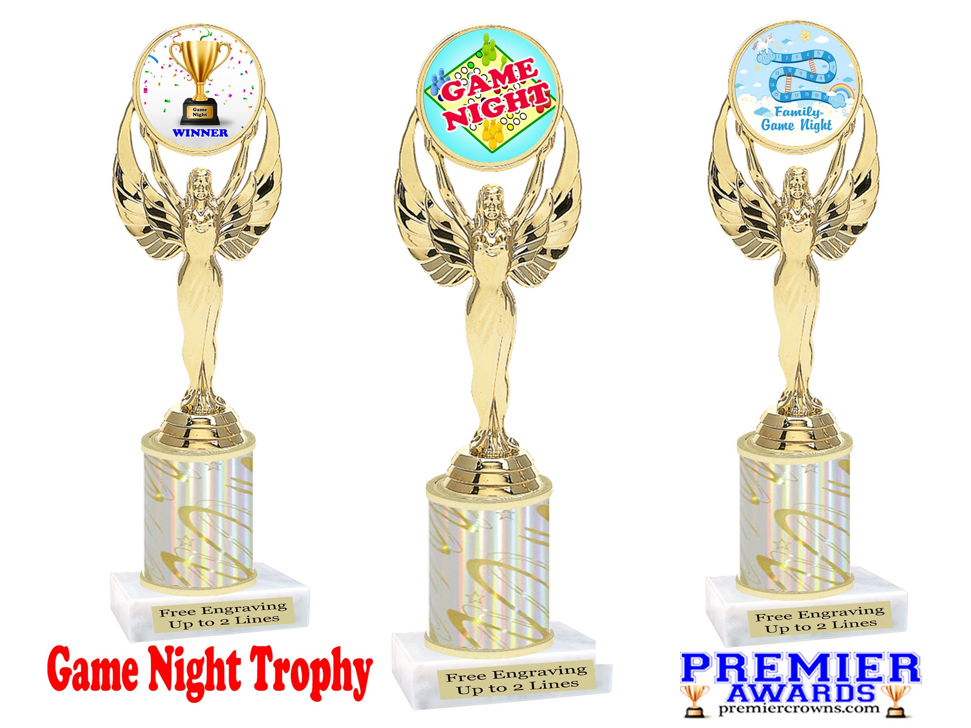 Game Night Trophy. Great trophy for your Family Game Night | Etsy