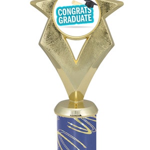 Graduation Theme Trophy. Great Award to Celebrate Their - Etsy