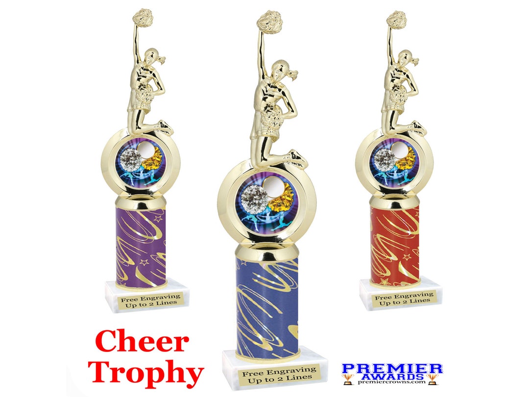 Cheer Dance Trophy. Great for Cheer Squads, Schools, Rec Departments ...