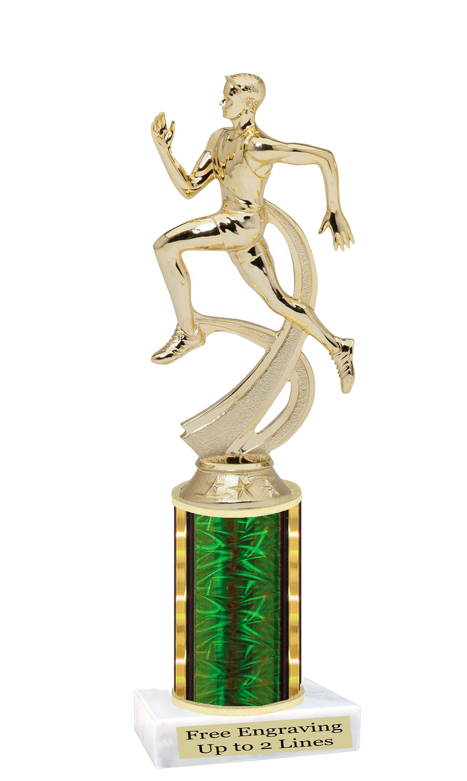 Male Track Trophy. Great Award for Sports Leagues, Rec Departments ...