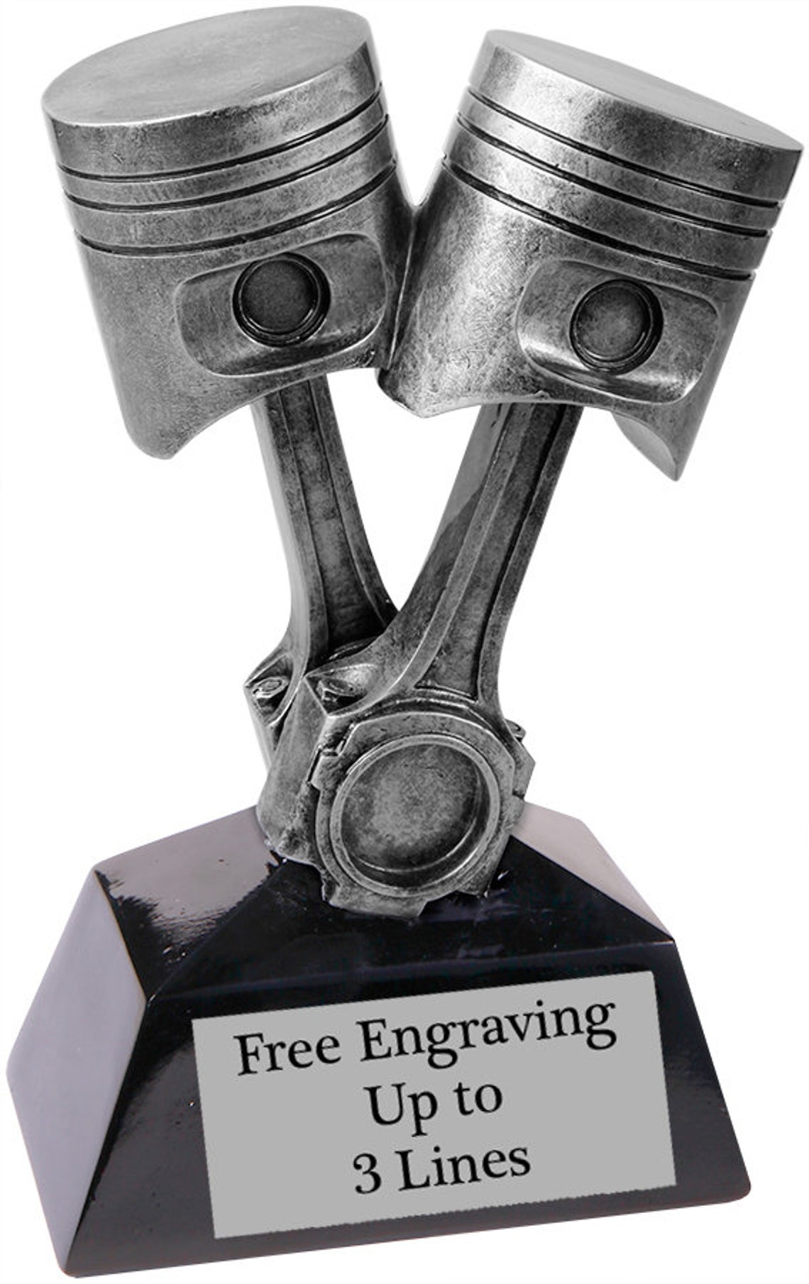 Piston Resin Trophy. Great for Car Shows, Races, and for the "car" Guy ...
