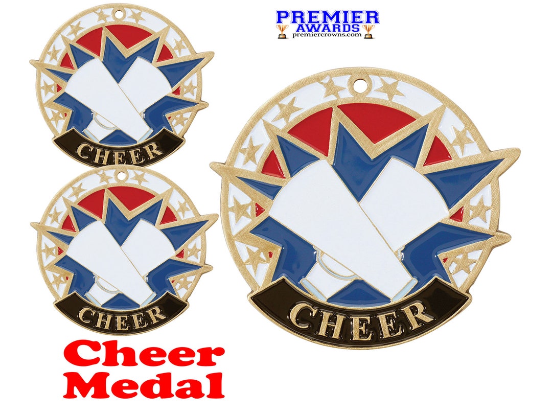Cheer Medal. Great Medal for Cheer Squads, Schools, Recitals and More ...