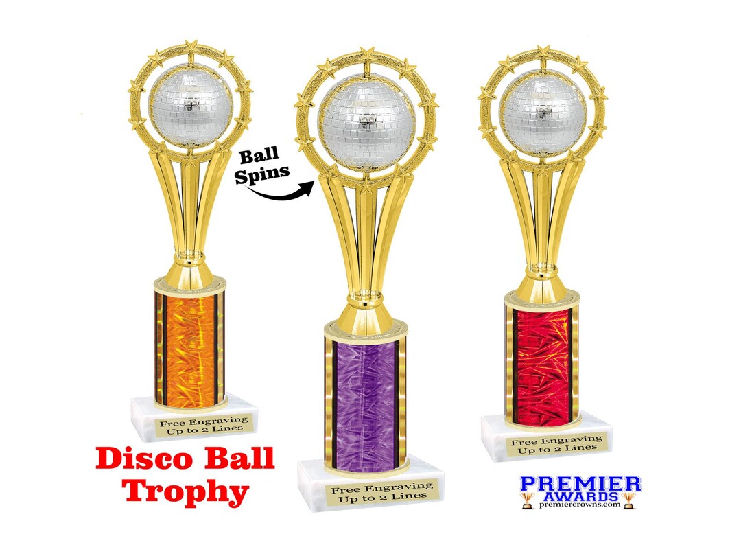 Disco Ball Trophy. Great Trophy for Dance, Recitals, Competitions and ...