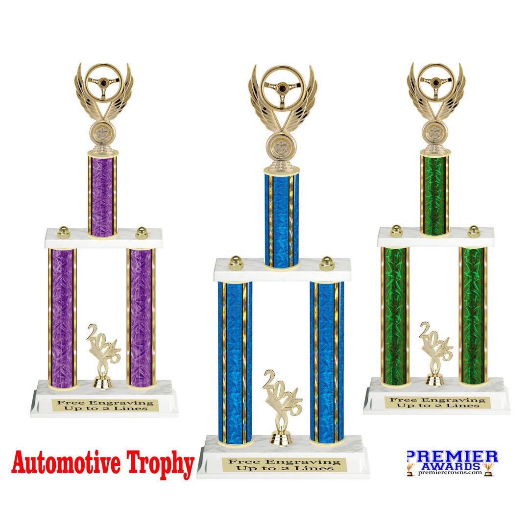 2-column Trophy for Car Shows, Contests, Car Guys, Mechanics and More ...