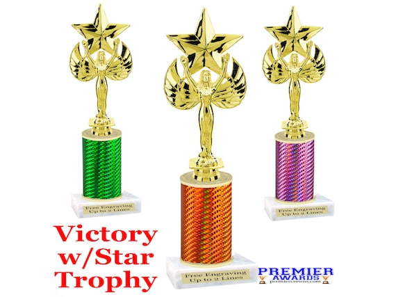 Victory Trophy. Great award for you pageants contests | Etsy