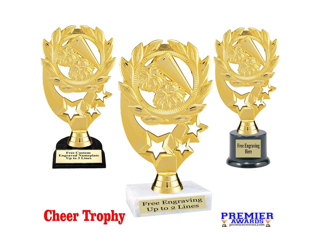 Cheer Trophy. Great Trophy for Sports Leagues, Schools, Recreation ...
