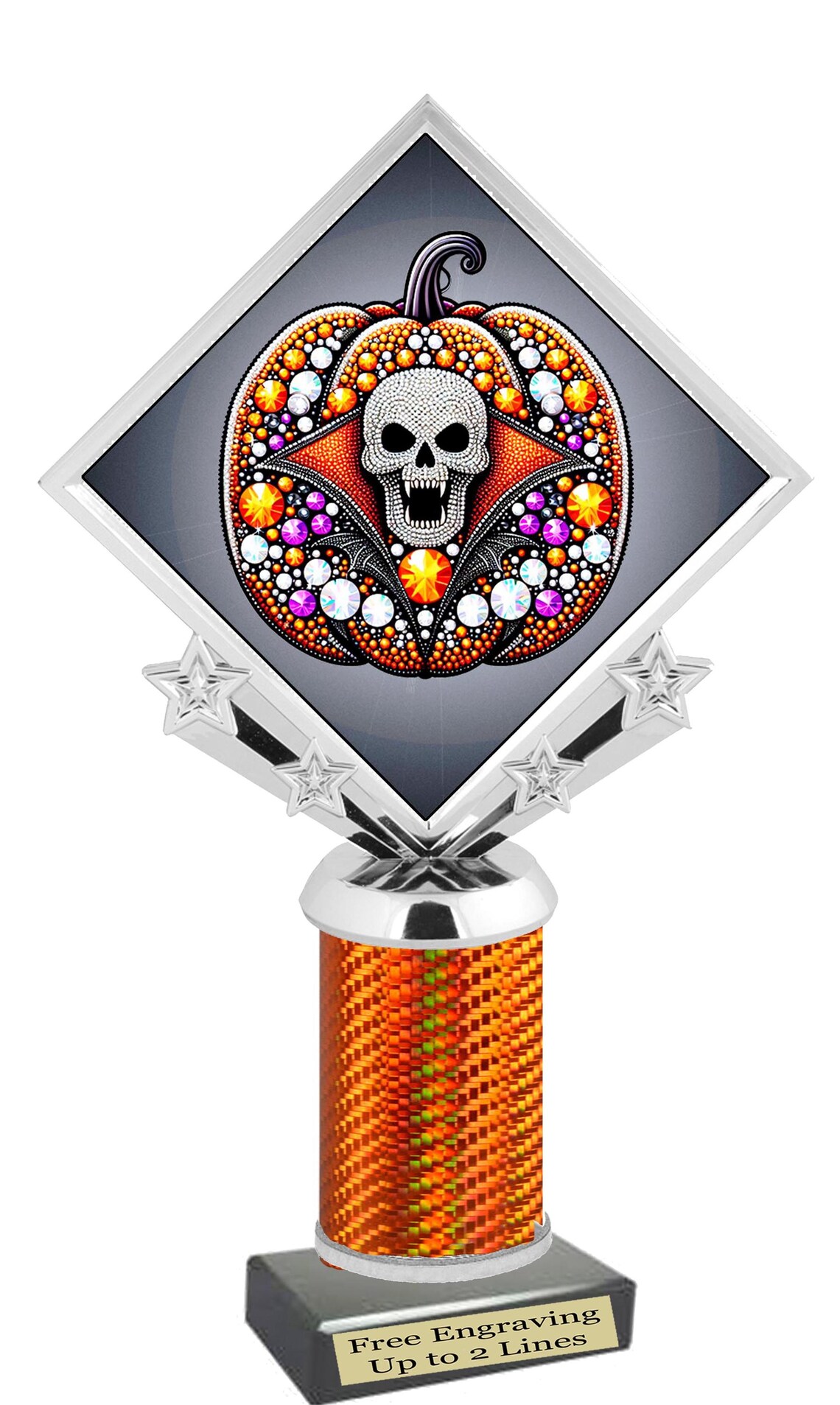 Halloween Trophy. Choice of 9 Designs. Great for Costume Contests ...