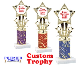 Santa Trophy. Great Trophy for Your Holiday Events, Santa Runs, Holiday ...