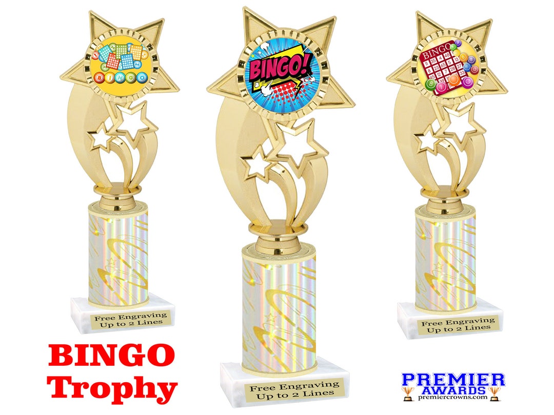 Bingo Trophy. Great Trophy for Your Next Family Game Night And/or Bingo ...