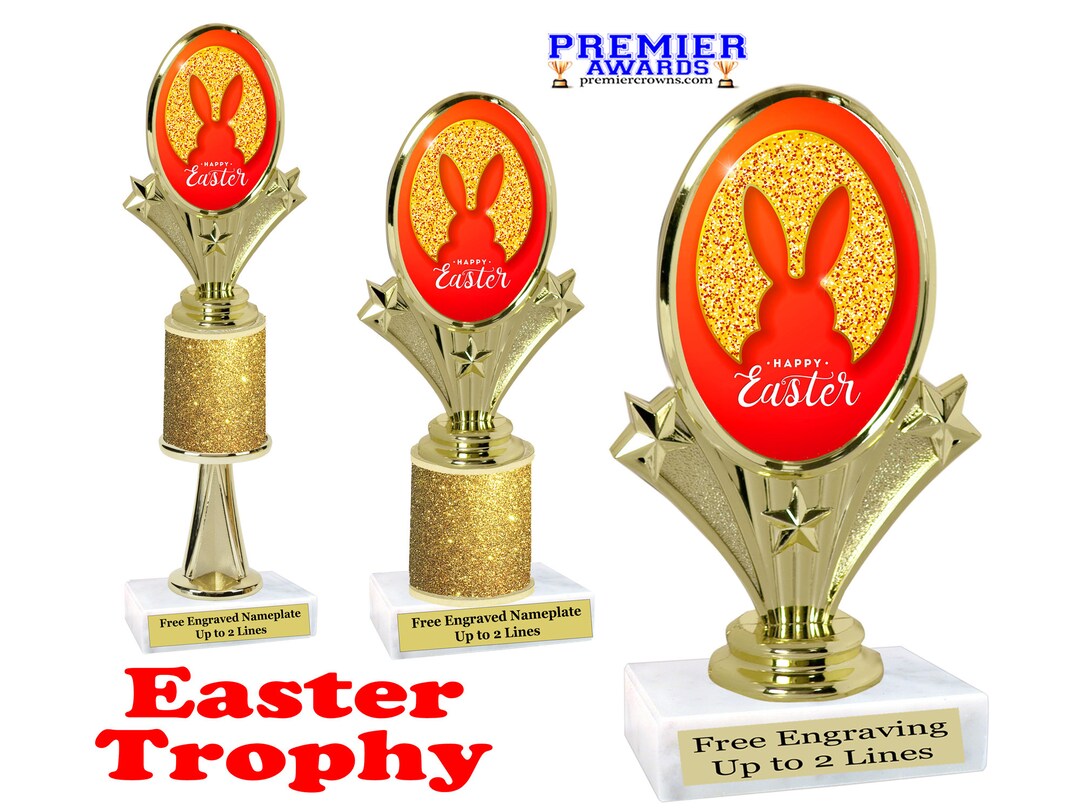 Easter Trophy. Great for Your Easter Themed Events, Contests, Pageants ...