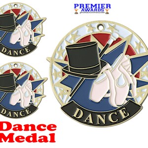 Dance Medal. Great Medal for Dance Squads, Schools, Recitals and for ...