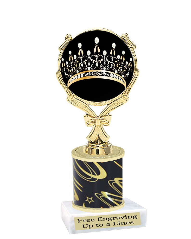 Crown Theme Trophy. Cute Trophy for Any Pageants, Contests, Event or ...