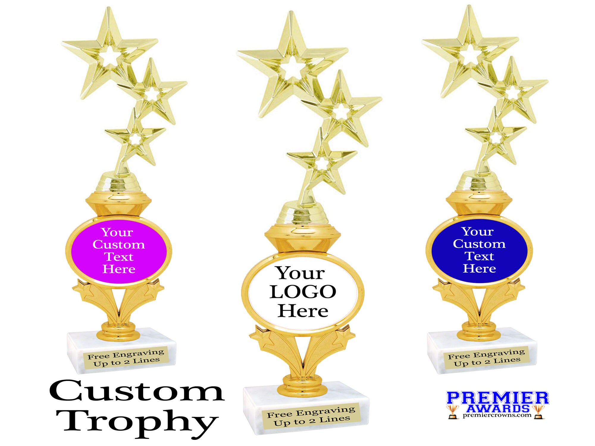 CUSTOM trophy. 11 tall. Great award for any pageant | Etsy