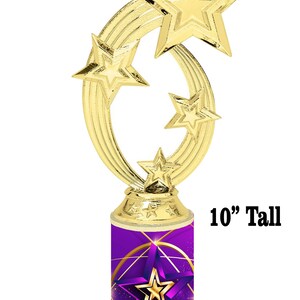 Star Column Trophy With Choice of Figure. Great Trophy for Any Event ...