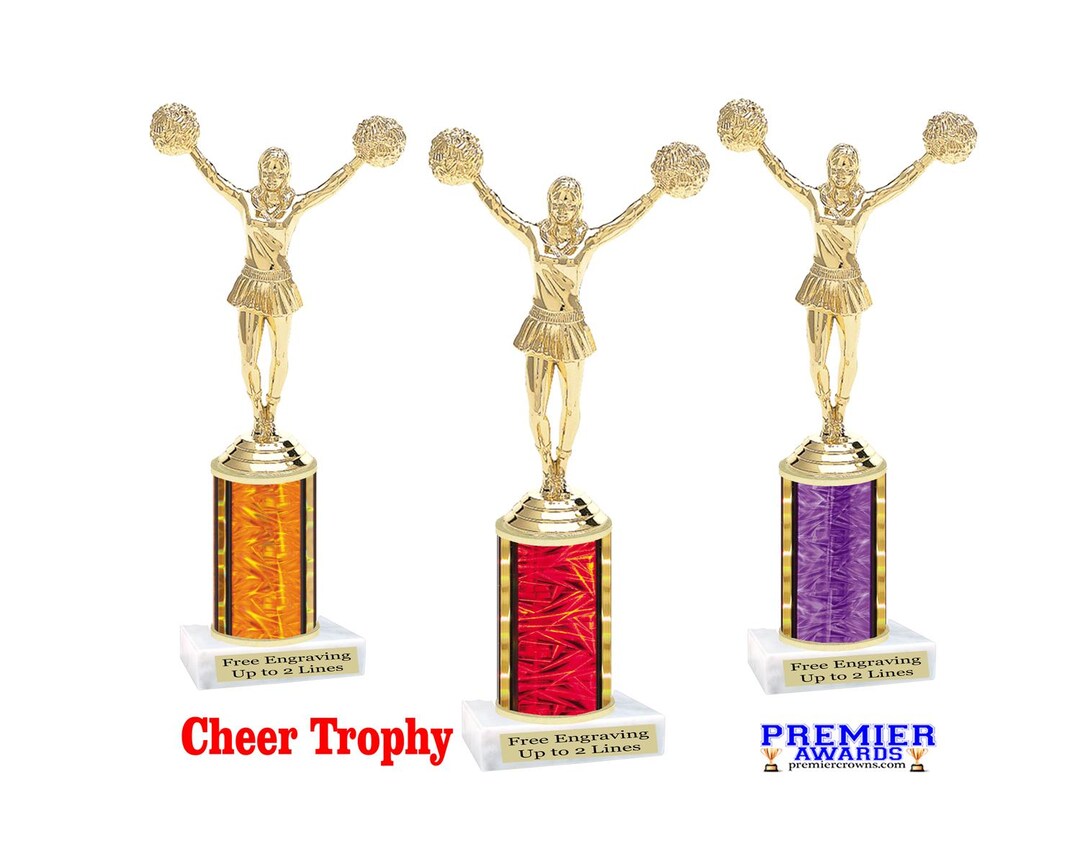 Cheer - Dance Trophy. Great for Cheer Squads, Schools, Rec Departments ...
