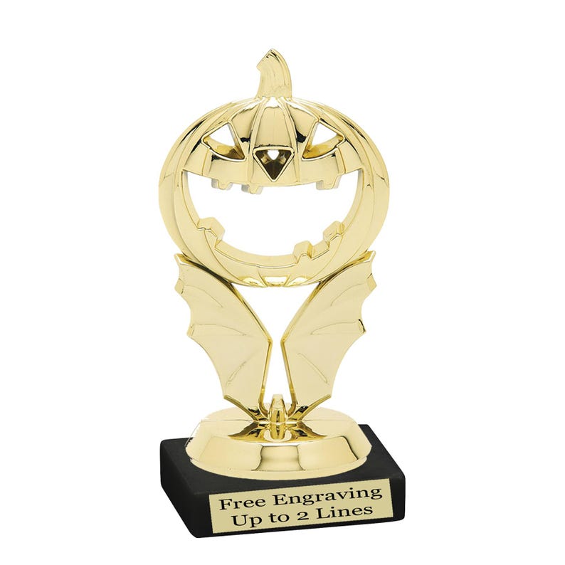 Halloween Theme Trophy 5.5" to 7.5" Tall With Choice of Base. Great for ...