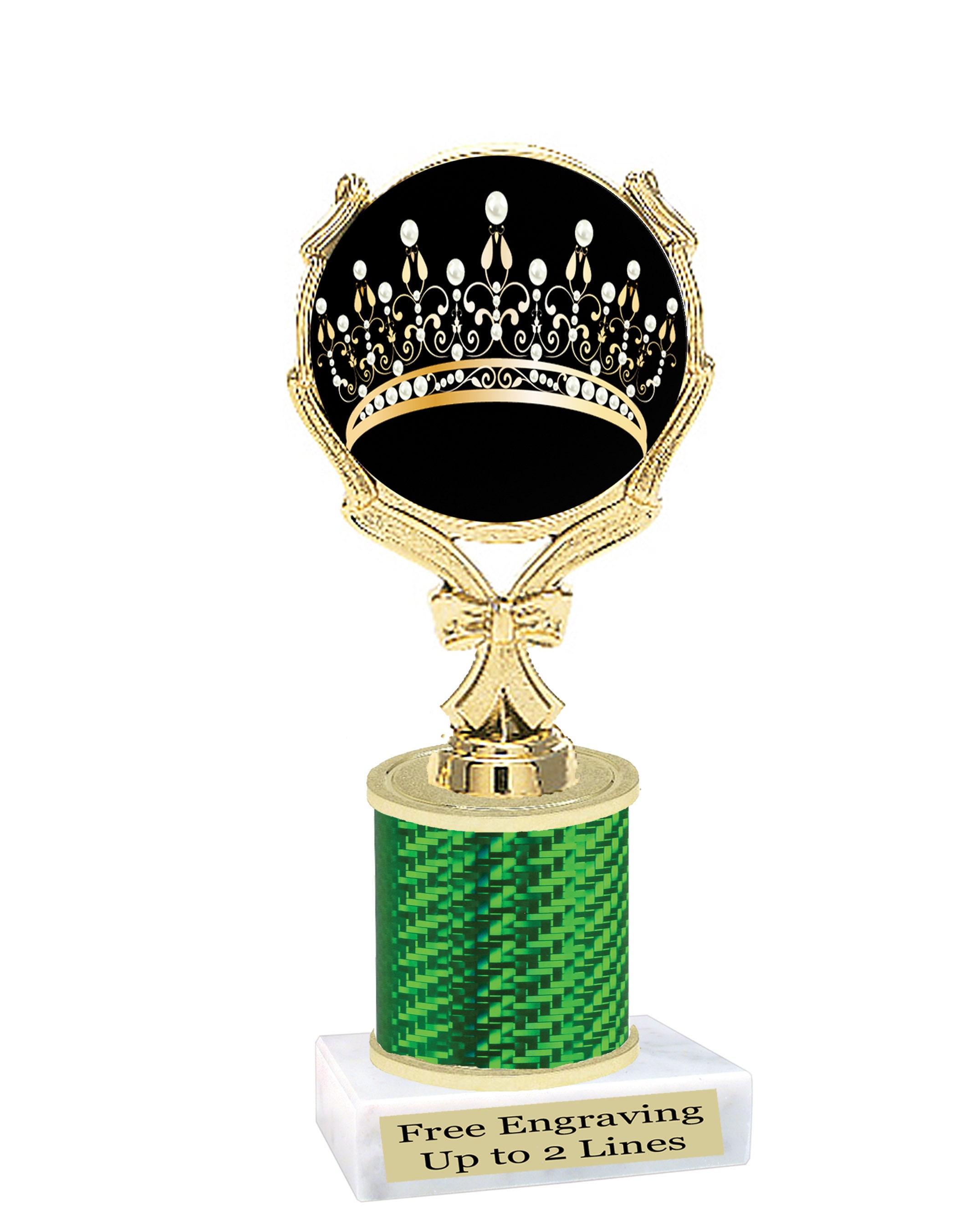 Crown theme Trophy. Cute trophy for any pageants contests | Etsy