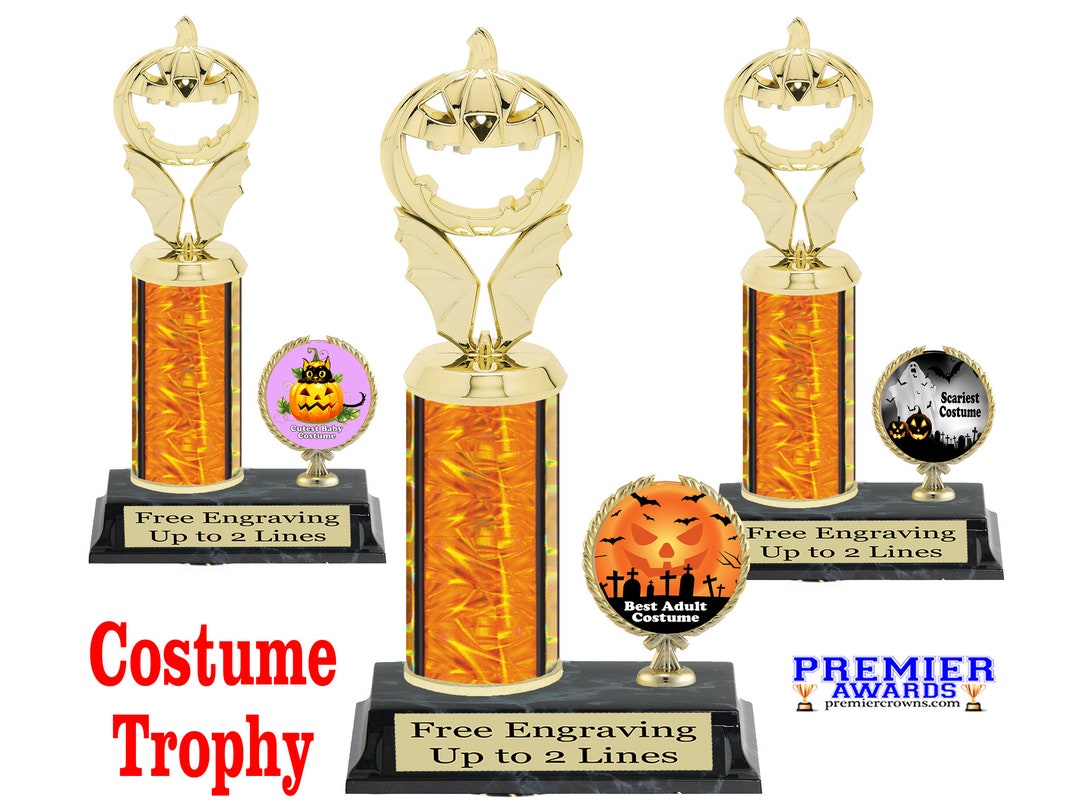 Halloween Costume Contest Trophy for Your Costume Contests, Pumpkin ...
