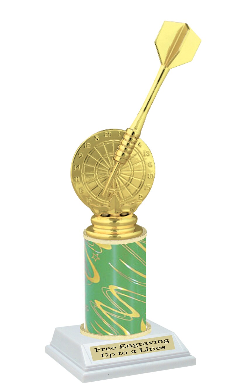 Darts Trophy. Great Trophy for Your Tournaments Family Games - Etsy
