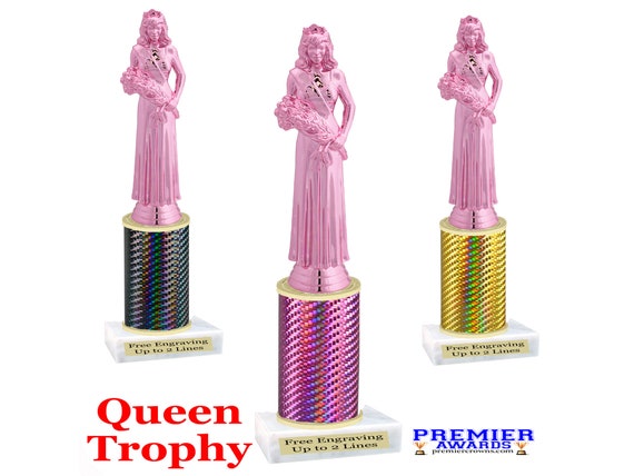 Queen Trophy. Great award for you pageants contests | Etsy