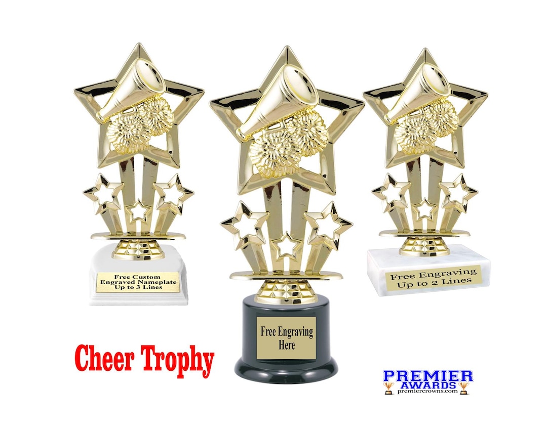 Cheer Trophy. Great Trophy for Sports Leagues, Schools, Recreation ...