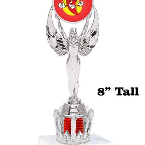 Chili - Salsa - BBQ Trophy. 8" Tall With Choice of Art Work. Great ...
