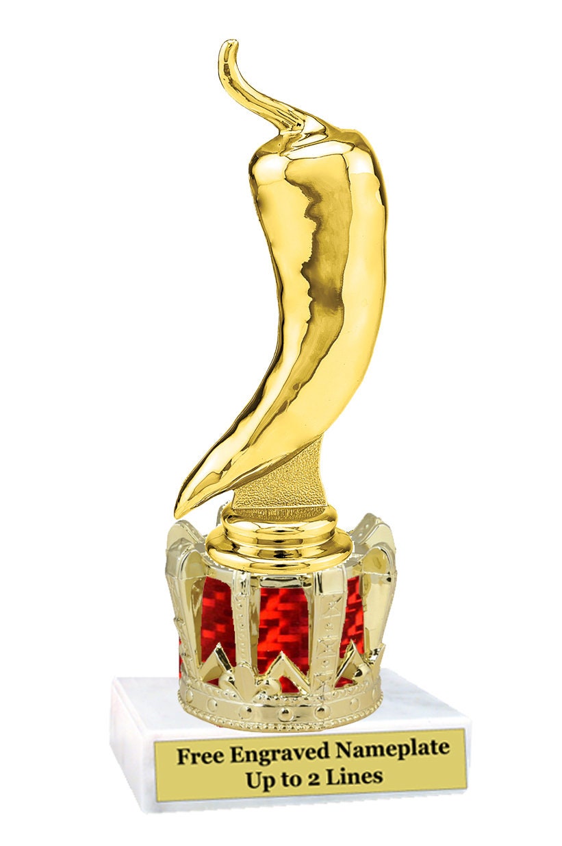 Chili Pepper Trophy. Great Trophy for Chili Cook off Events, BBQ Events ...