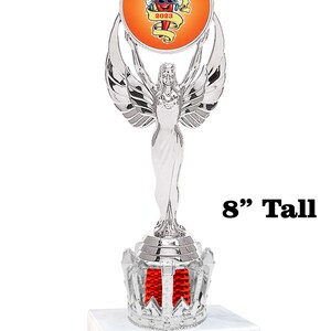Chili - Salsa - BBQ Trophy. 8" Tall With Choice of Art Work. Great ...
