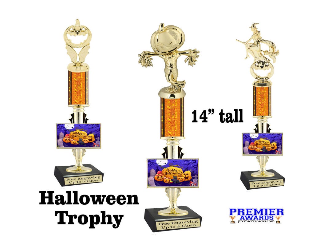 Halloween Trophy. Great for Costume Contests, Pumpkin Carving Contests ...