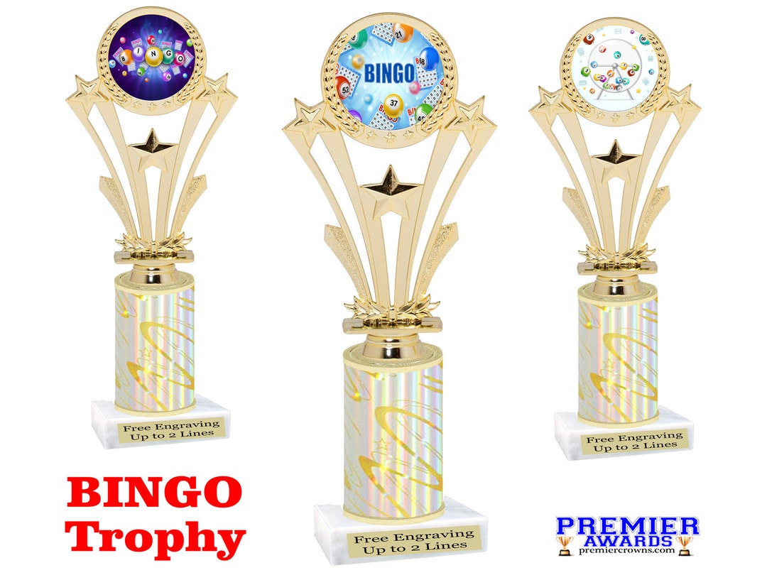 Bingo Trophy. Great Trophy for Your Next Family Game Night And/or Bingo ...