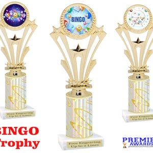 Bingo Trophy. Great Trophy for Your Next Family Game Night And/or Bingo ...