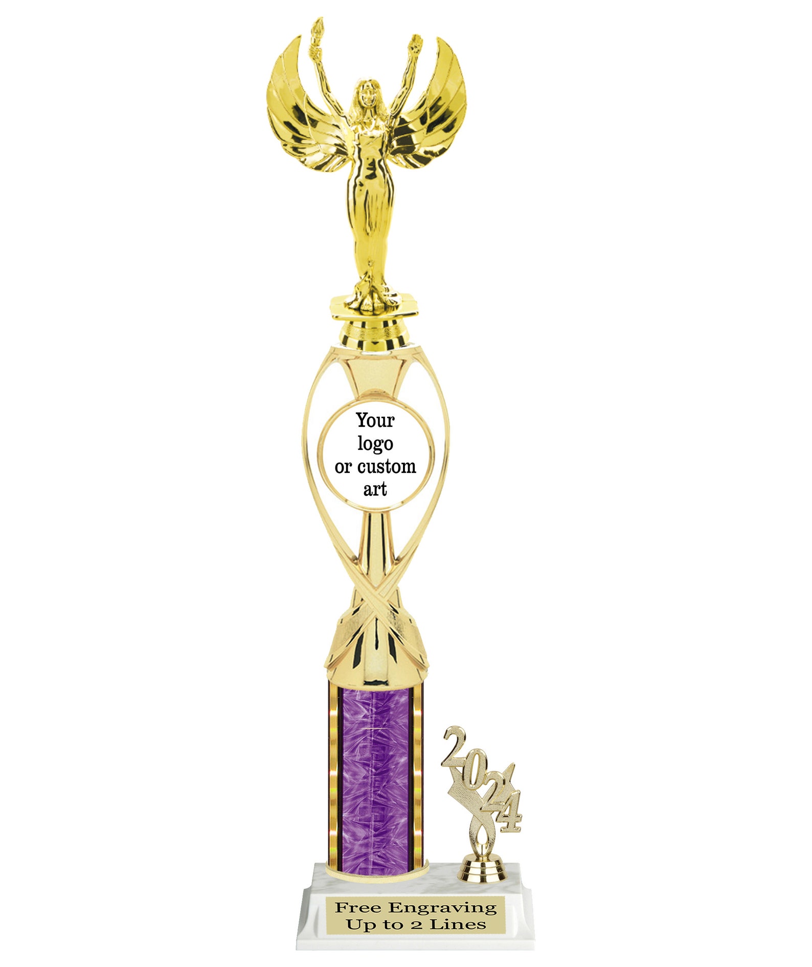 Custom Trophy. 18" Tall Great Trophy for Any Event, Competition ...
