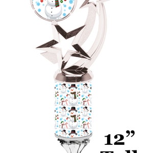 Snowman Theme Trophy With Choice of Figure. 12" Tall - Great Trophy for ...