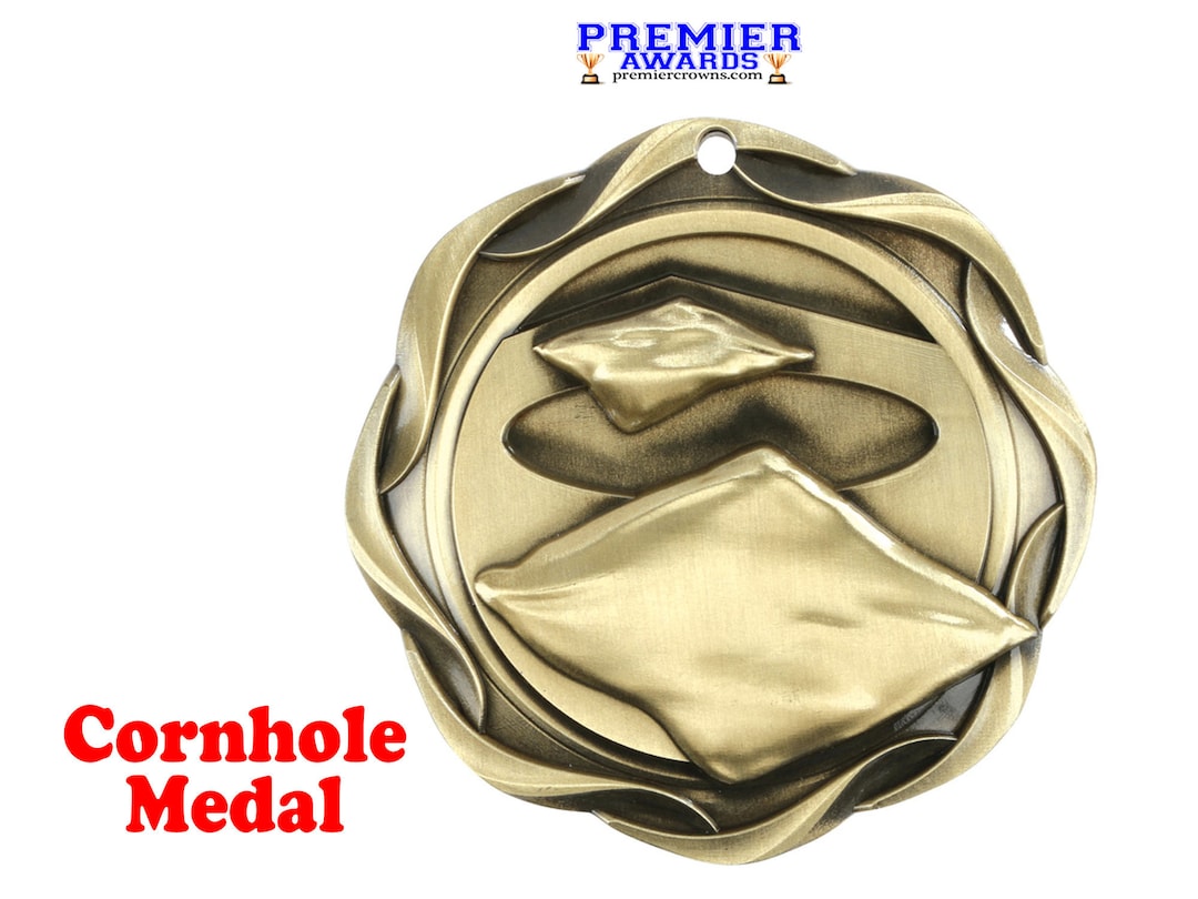 Cornhole Medal. Great Medal for Leagues, Schools, Teams, Neighborhood ...