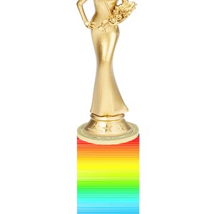 Rainbow Trophy. Great Trophy for Any Event, Competition, Party, Parade ...
