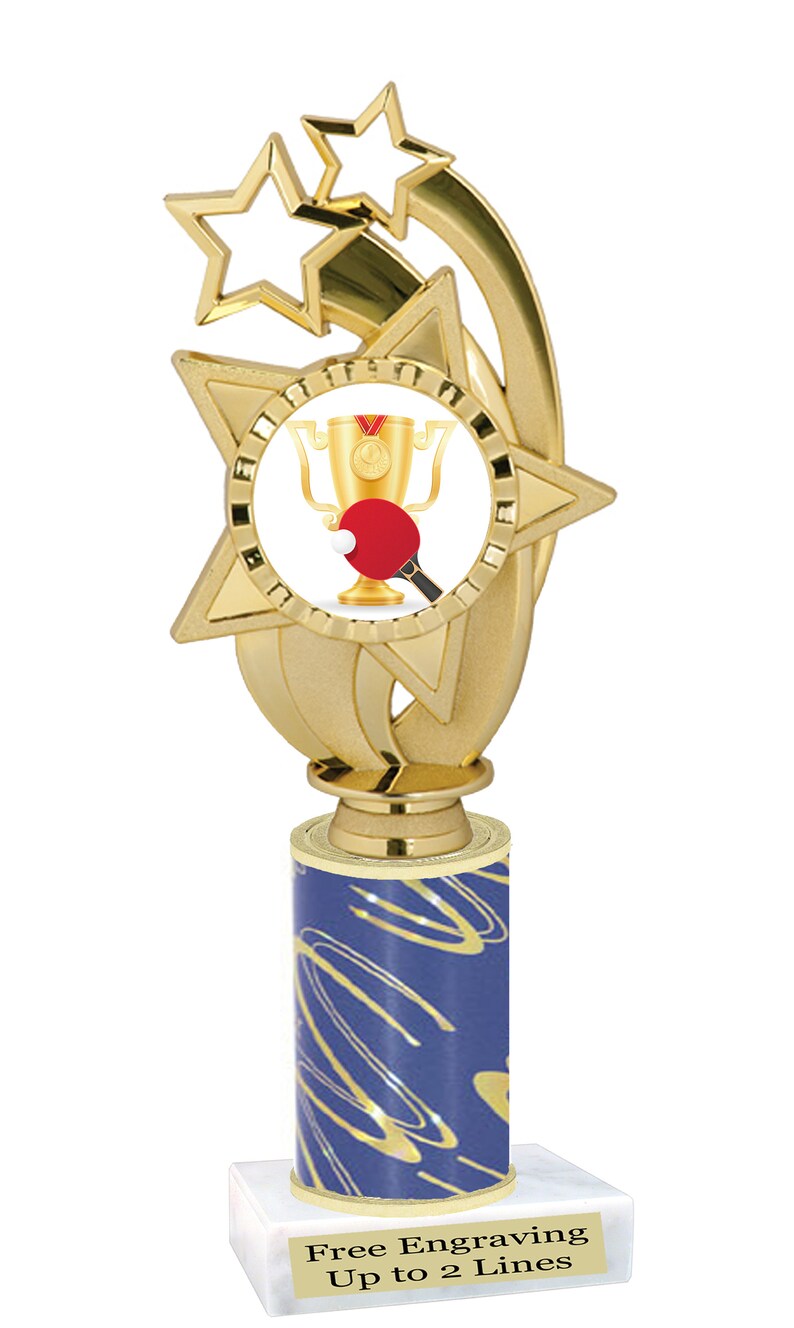 Ping Pong Trophy. Great Trophy for Your Summer Games Bbqs - Etsy