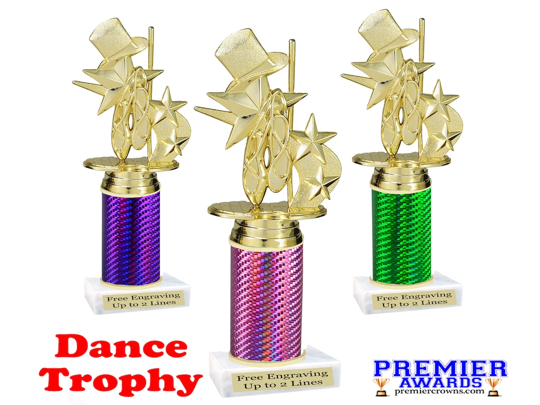 Dance Trophy. Great for Dance Squads, Recitals, Schools, Pageants and ...