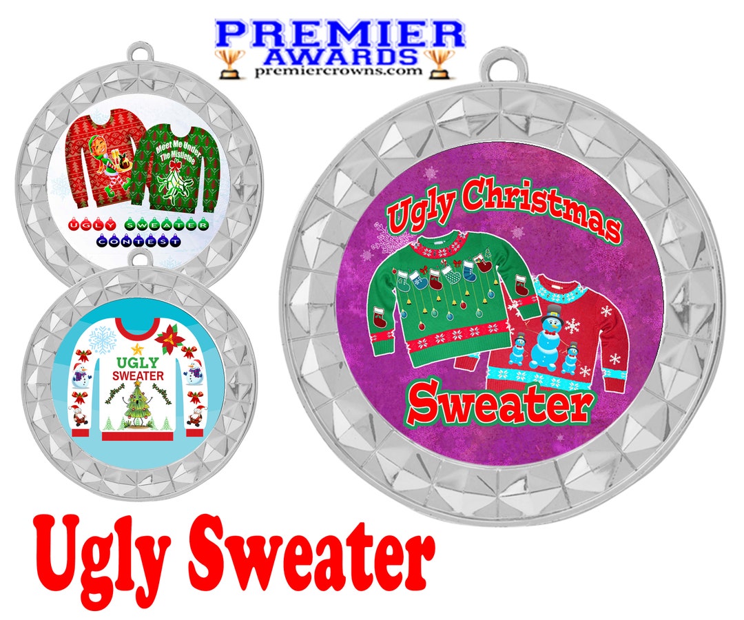Ugly Sweater Medal. Great Award for Your Holiday Parties and Events. - Etsy