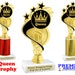 Beauty Queen Trophy. 6 Tall. Great Participation Award, Party Favor ...