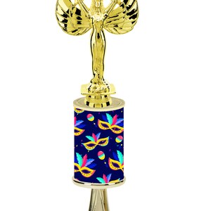 Mardi Gras Trophy. Great Trophy for Any Event, Competition, Party ...