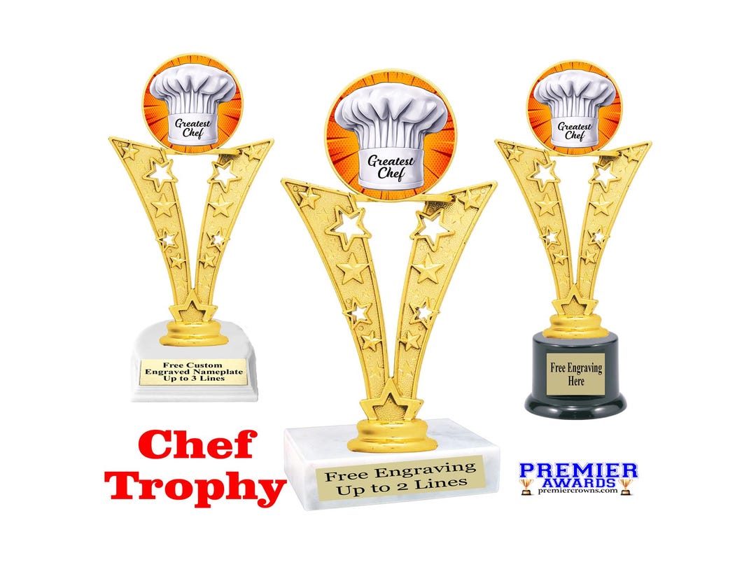 Greatest Chef Themed Trophy. Great for Baking Contests, Cooking ...