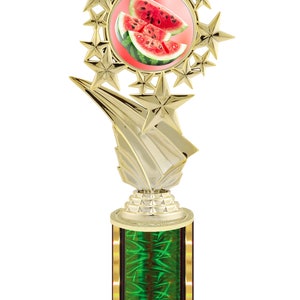 Watermelon Themed Trophy. Great Award for Your Eating, Growing or ...