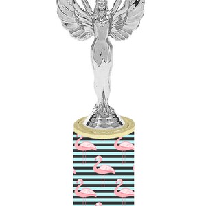 Flamingo Theme Trophy With Choice of Figure. Numerous Trophy Heights ...