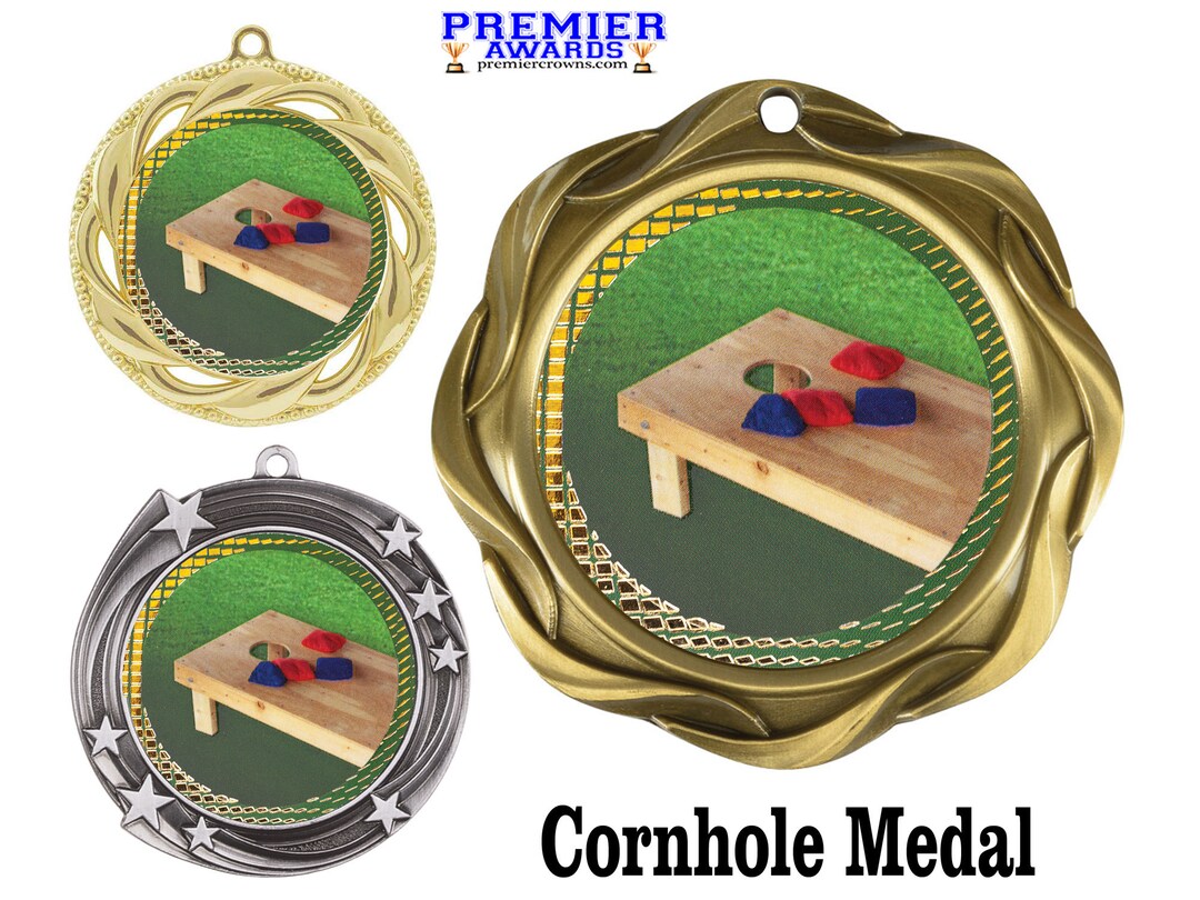 Cornhole Medal. Great Medal for Leagues, Schools, Teams, Neighborhood ...
